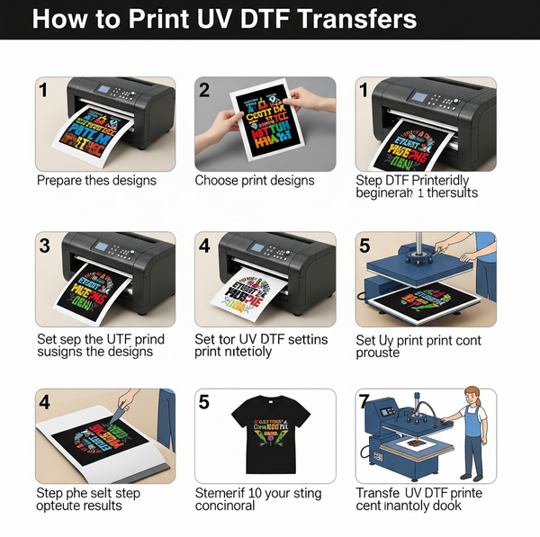 1 How To Print UV DTF Transfers: Step-by-Step Guide