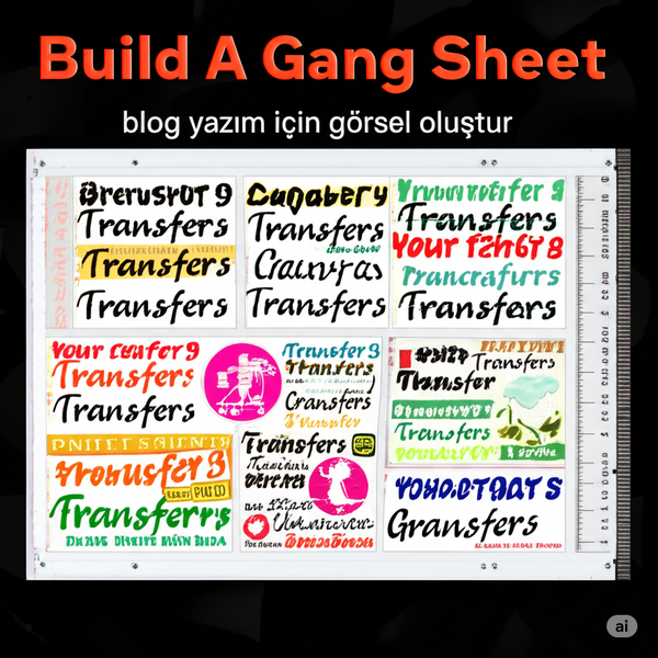 1 How to Build a Gang Sheet for DTF Transfers: Guide