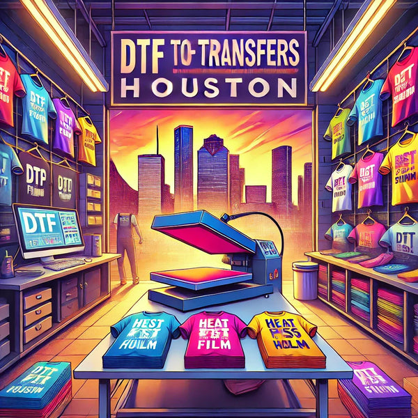 High-Quality DTF Transfers Houston | Custom Direct to Film Printing