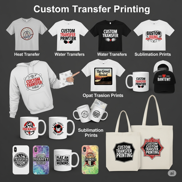 Custom Transfer Printing | Vibrant & Durable Prints